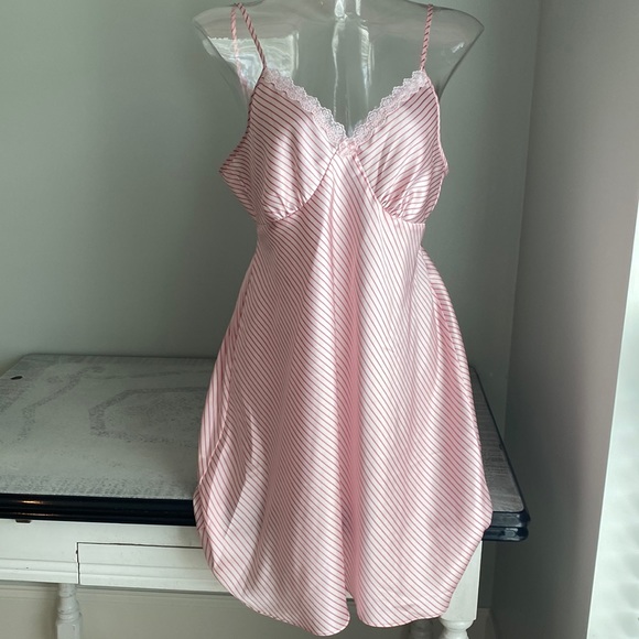Adonna | Intimates & Sleepwear | Nwot Adonna Gown In A Cute Pink Candy ...